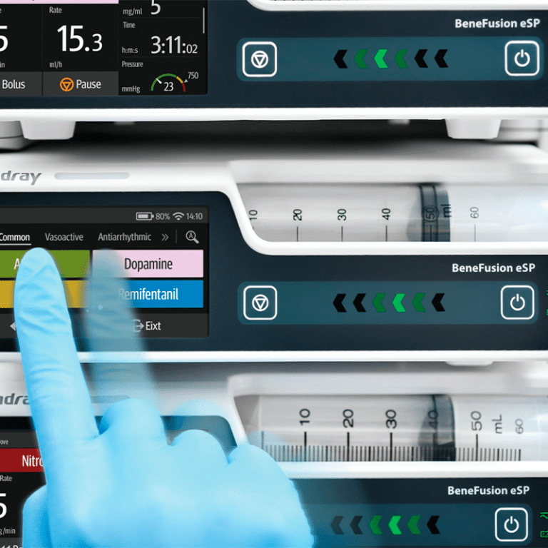 Bomba de infusión de jeringa BeneFusion eSP - Sel equipo médico