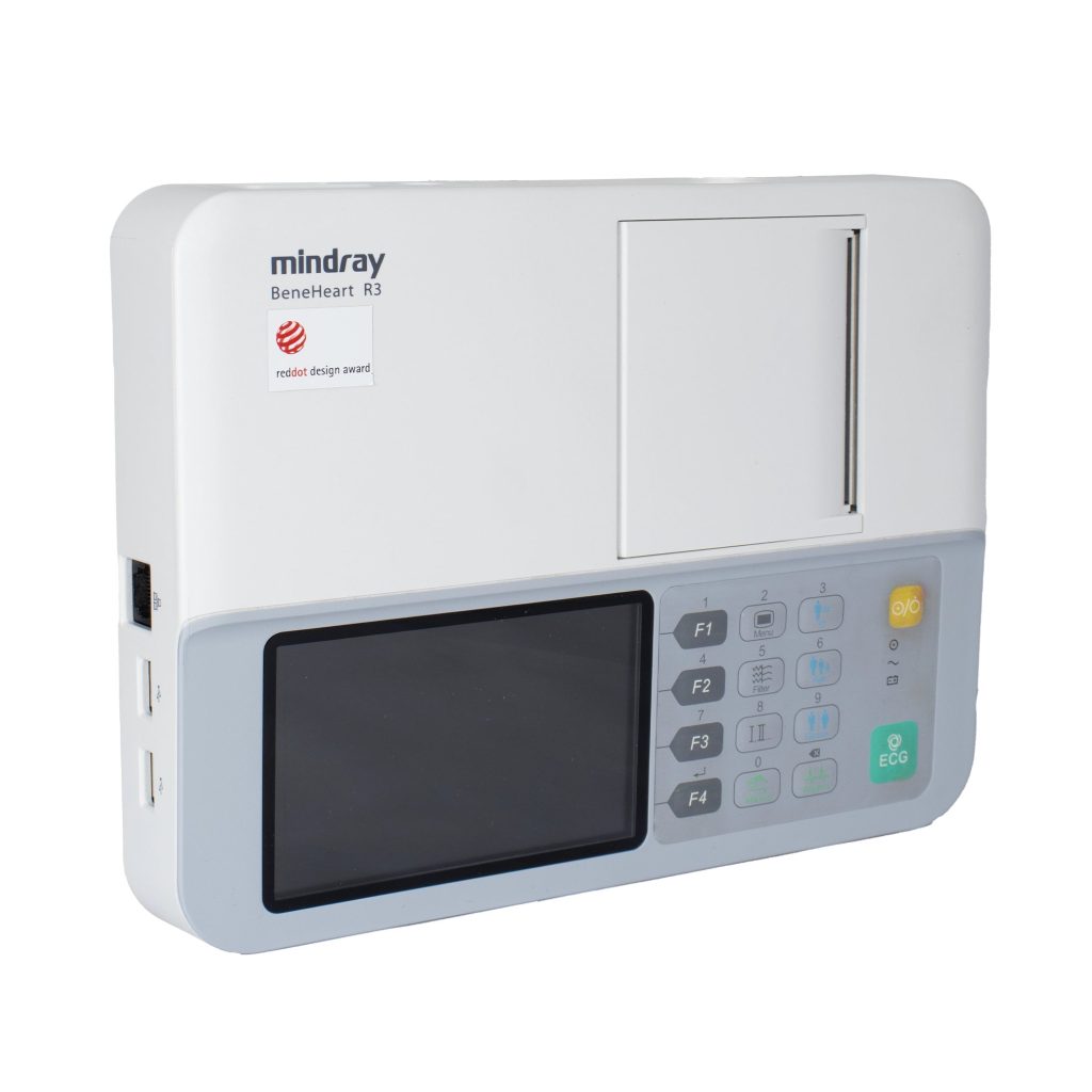 Electrocardiógrafo de 3 canales BeneHeart R3 Mindray - Sel equipo médico